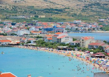 Stadt Pag, Insel Pag | Unterkunft | Strände und Aktivitäten