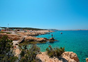 Stara Novalja, Insel Pag | Unterkunft | Buchten und Strände